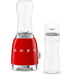 Smeg Standmixer "PBF01RDEU Rot", rot, B:14cm H:32,5cm T:14cm, Zerkleinerer, Standmixer