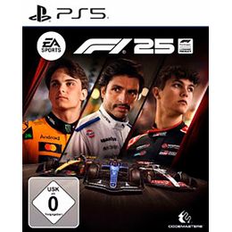 EA Games ELECTRONIC ARTS Spielesoftware "EA Sports F1 25", transparent (ohne farbbezeichnung), PlayStation 5, Spielesoftware, Spielesoftware