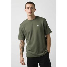 T-Shirt Vans "LEFT CHEST SS", Herren, Gr. XL, mossy olive, Obermaterial: 100% Baumwolle, normal, Rundhals, Shirts T-Shirt