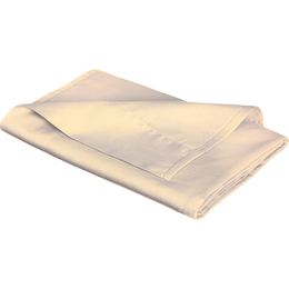 Betttuch Fleuresse "Colours", beige, B:270cm L:260cm, Mako-Satin, Obermaterial: 100% Baumwolle, Bettlaken, Betttuch, offenes Bettlaken