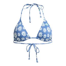 Roxy Bikini Top 'Essentials Tiki Tri' female Blue size XS