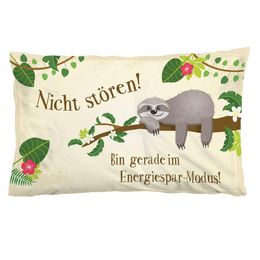 Dekokissen &raquo;Nicht st&ouml;ren! Bin gerade im Energie-Sparmodus!&laquo;