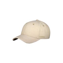 Baseball Cap Lerros "Lerros-Basecap aus Baumwolle und Leinen", Herren, Gr. Normalgr&ouml;&szlig;en, soft stone, 55% Leinen, 45% Baumwolle, Caps Baseball Cap