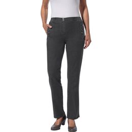 Damen Jeans black denim, Gr&ouml;&szlig;e 20
