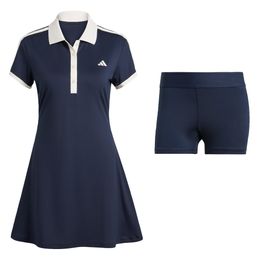 adidas Performance Set: Sportkleid mit Sportshorts 'Classics' Damen Gr&ouml;&szlig;e M navy / wei&szlig;