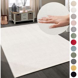 Teppich OTTO HOME "Arabell, Kunstfellteppich, Felloptik, waschbar", beige (natur), B:140cm H:16mm L:200cm, Polyester, Teppiche, Teppich, flauschig, kuschelig, Anti-Rutsch-Unterseite, Wohnzimmer, Schlafzimmer