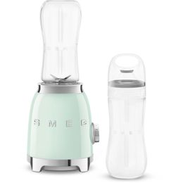 Smeg Standmixer "PBF01PGEU Pastellgr&uuml;n", gr&uuml;n (pastellgr&uuml;n), B:14cm H:32,5cm T:14cm, Zerkleinerer, Standmixer