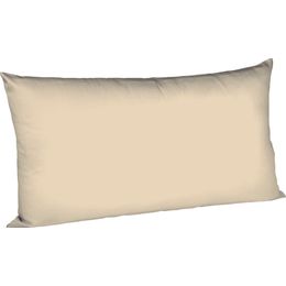 Kissenbez&uuml;ge Fleuresse "Colours", beige, B:40cm L:80cm, Interlock-Jersey, Obermaterial: 100% Baumwolle, Kissenbez&uuml;ge, Kissenbez&uuml;ge, edler, b&uuml;gelfreier Interlock-Jersey aus 100% Baumwolle
