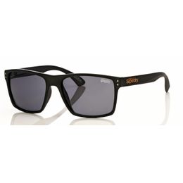 Sonnenbrille Superdry "Modell 996054", Herren, schwarz, Sonnenbrillen Sonnenbrille, Form Karree/Eckig, Logoschriftzug auf B&uuml;gel, Injectionfassung