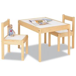 Kindersitzgruppe Pinolino "Olaf", beige (natur, wei&szlig;), Sitzm&ouml;bel-Sets, Kinder, Kindersitzgruppe, Made in Europe