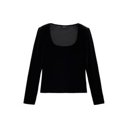 Mango Shirt 'XSOUFFLE' Damen Gr&ouml;&szlig;e XXS schwarz