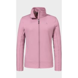 Sch&ouml;ffel Fleecejacke SCH&Ouml;FFEL "Fleece Jk Style Uriezzo WMS", Damen, Gr. 38, 3105, rosa, Oberstoff: 100% Polyester, regular fit, hoch geschlossener Ausschnitt, Jacken Fleecejacke