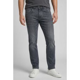 Slim-fit-Jeans Camel Active, Herren, Gr. 34, L&auml;nge 30, lila (indigo), Denim/Jeans, Obermaterial: 85% Baumwolle, 13% Polyester, 2% Elasthan, leichte Abriebeffekte, slim fit kn&ouml;chellang, Jeans Slim-fit-Jeans, mit Leder-Badge