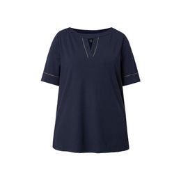 Ulla Popken Shirt female Blue size 54-56