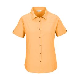 Funktionshemd Killtec "KOS 1 WMN WVN SHRT", Damen, Gr. 36, Normalgr&ouml;&szlig;en, orange (pfirsich), Oberstoff: 100% Polyester, Futter: 100% Polyester, Hemden Funktionshemd, Wasserabweisende, schnelltrocknende Stretch-Bluse mit Teflon EcoElite&trade;