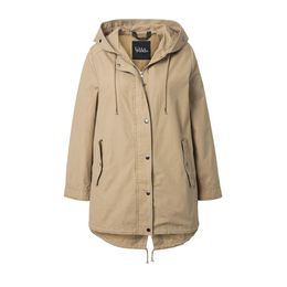 Ulla Popken Between-Seasons Parka female Beige size 42-44