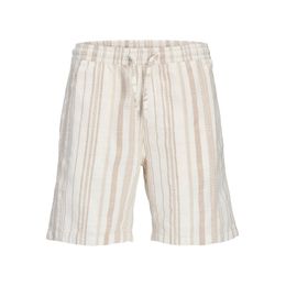 Jack & Jones Jack & Jones Shorts 'JPSTJAIDEN BOHEME' Herren Gr&ouml;&szlig;e 33 ecru / dunkelbeige