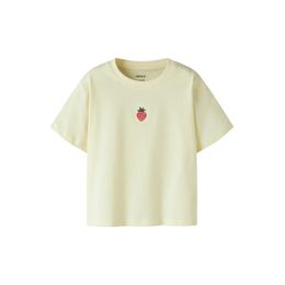 name it T-Shirt 'NMFVICTORIA' M&auml;dchen Gr&ouml;&szlig;e 92 pastellgelb / gr&uuml;n / rot