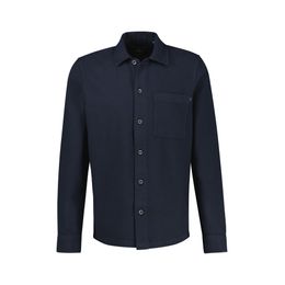 Lerros Overshirt aus 100 % Baumwolle, unifarben Herren Gr&ouml;&szlig;e XL navy