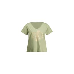 Deeluxe T-Shirt 'Lovers' M&auml;dchen Gr&ouml;&szlig;e 140 gold / gr&uuml;n