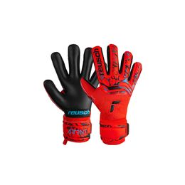 Reusch Sporthandschuhe 'Attrakt Grip Evolution' Jungen Gr&ouml;&szlig;e L/XL rot / schwarz