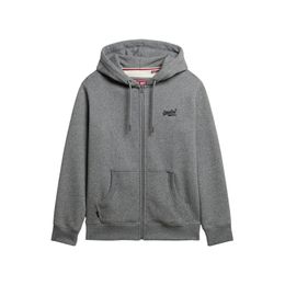 Superdry & Co Sweatjacke 'ESSENTIAL' Herren Gr&ouml;&szlig;e XL graumeliert