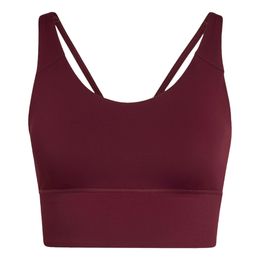 adidas Performance Sport-BH 'Studio All Me' Damen Gr&ouml;&szlig;e S weinrot / wei&szlig;