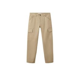Mango Man Cargo Pants male Beige size 44