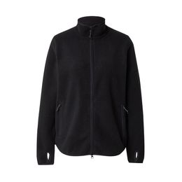 Peak Performance Athletic Fleece Jacket female Black size S