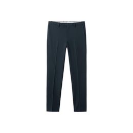 Mango Man Pleated Pants 'Monaco' male Blue size 42