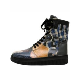 DOGO Lace-Up Boots 'DOGO Future Boots - Les Peintres' female Blue size 39