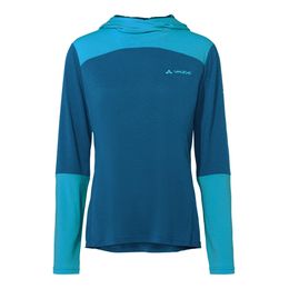 Vaude Funktionsshirt 'Tremalzo ' Damen Gr&ouml;&szlig;e L neonblau / dunkelblau