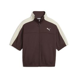 Puma Athletic Jacket 'T7' female Brown size S