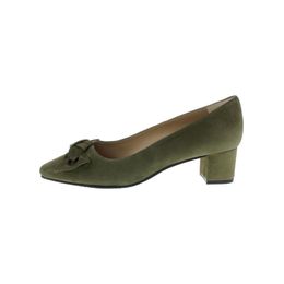 Xaver Luis Schuhmanufaktur Pumps 'ISABELL - spitze Pumps mit Schleife' female Green size 44