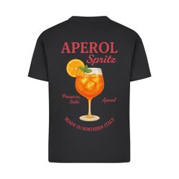 Merchcode Shirt 'Aperol Spritz' female Black size S