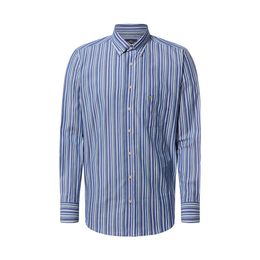 Fynch-Hatton Button Up Shirt male Blue size XXL