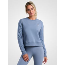 Nordicdots Sportsweatshirt Damen Gr&ouml;&szlig;e M taubenblau