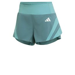 adidas Performance Workout Pants 'Adizero 3' female Green size XL