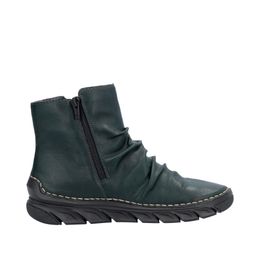 Rieker Stiefelette Damen Gr&ouml;&szlig;e 42 dunkelgr&uuml;n Winterschuhe