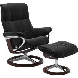 Fu&szlig;hocker stressless "Mayfair", schwarz (schwarz paloma), B:55cm H:41cm T:39cm, Leder BATICK: BATICK ist ein leicht korrigiertes, durchgef&auml;rbtes und genarbtes M&ouml;belleder, bei dem die meisten Unebenheiten und Spuren in der Regel entfernt wurden.;Leder PALOMA: PALOMA ist ein durchgef&auml;rbtes Semianilin-M&ouml;belleder mit nat&uuml;rlicher Narbung.;ROHLEDER Stoff Q2 FARON: Ein fester zuverl&auml;ssiger Boucl&eacute; mit ein
