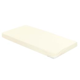 Spannbettlaken Irisette "Kuschel Jersey Spannbettlaken Vesuv", beige (creme), L:200cm, Jersey, Obermaterial: 100% Baumwolle, Bettlaken, Spannbettlaken, mit Rundumgummizug