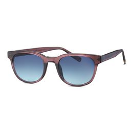 Sonnenbrille Tom Tailor "Modell 676018", Damen, rot transparent, leicht transparent, Sonnenbrillen Sonnenbrille, Form Karree/Soft, Logoschriftzug auf B&uuml;gel, Kunststofffassung
