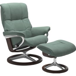 Fu&szlig;hocker stressless "Mayfair", gr&uuml;n (aqua gr&uuml;n paloma), B:55cm H:41cm T:39cm, Leder BATICK: BATICK ist ein leicht korrigiertes, durchgef&auml;rbtes und genarbtes M&ouml;belleder, bei dem die meisten Unebenheiten und Spuren in der Regel entfernt wurden.;Leder PALOMA: PALOMA ist ein durchgef&auml;rbtes Semianilin-M&ouml;belleder mit nat&uuml;rlicher Narbung.;ROHLEDER Stoff Q2 FARON: Ein fester zuverl&auml;ssiger Boucl&eacute; mit eine