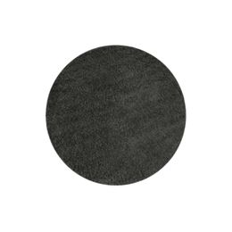 Teppich Esprit "Whisper Shag", anthrazit grau, H:30mm &Oslash;:200cm, Polypropylen, Teppiche, Teppich, Shaggy, flauschig, modern, getuftet, hochflor, Wohnzimmer, stylisch