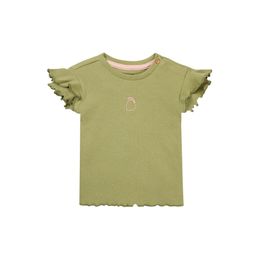 Noppies T-Shirt M&auml;dchen Gr&ouml;&szlig;e 56 oliv / rosa