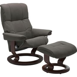 Fu&szlig;hocker stressless "Mayfair", grau (metal grau paloma), B:55cm H:38cm T:39cm, Leder BATICK: BATICK ist ein leicht korrigiertes, durchgef&auml;rbtes und genarbtes M&ouml;belleder, bei dem die meisten Unebenheiten und Spuren in der Regel entfernt wurden.;Leder PALOMA: PALOMA ist ein durchgef&auml;rbtes Semianilin-M&ouml;belleder mit nat&uuml;rlicher Narbung.;ROHLEDER Stoff Q2 FARON: Ein fester zuverl&auml;ssiger Boucl&eacute; mit ein