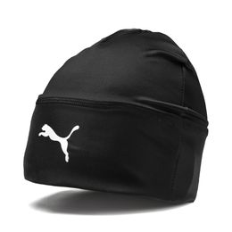 Beanie Puma "LIGA BEANIE", Herren, Puma schwarz, Obermaterial: 90% Polyester, 10% Elasthan, gemustert, M&uuml;tzen Beanie, sportlicher Stil, f&uuml;r Training und Sprint, pflegeleicht