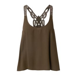 ABOUT YOU Top 'Emilia' Damen Gr&ouml;&szlig;e L khaki
