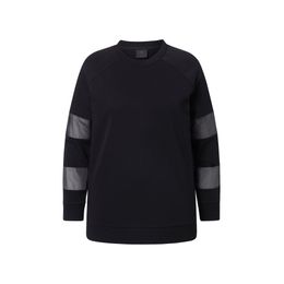 Ulla Popken Sweatshirt Damen Gr&ouml;&szlig;e M/L schwarz