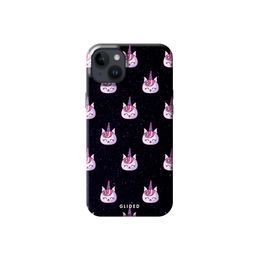 Glided Smartphoneh&uuml;lle 'Unicorn Meow Glided Handyh&uuml;lle' Damen Gr&ouml;&szlig;e iPhone 14 Pro schwarz